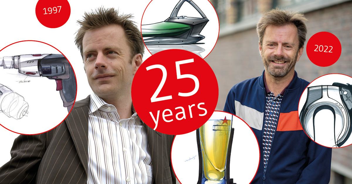 25th anniversary of partner Janwillem Bouwknegt - npk design